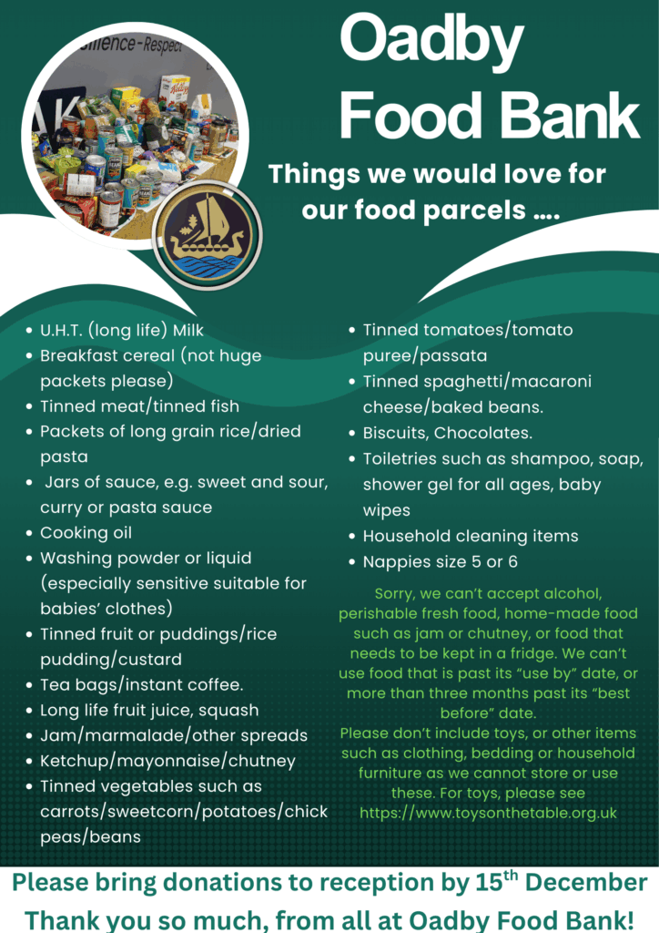 Newsletter 28.11.2025 - Manor High School - Oadby